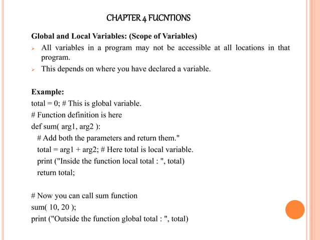 Python Course for Beginners | PPTX