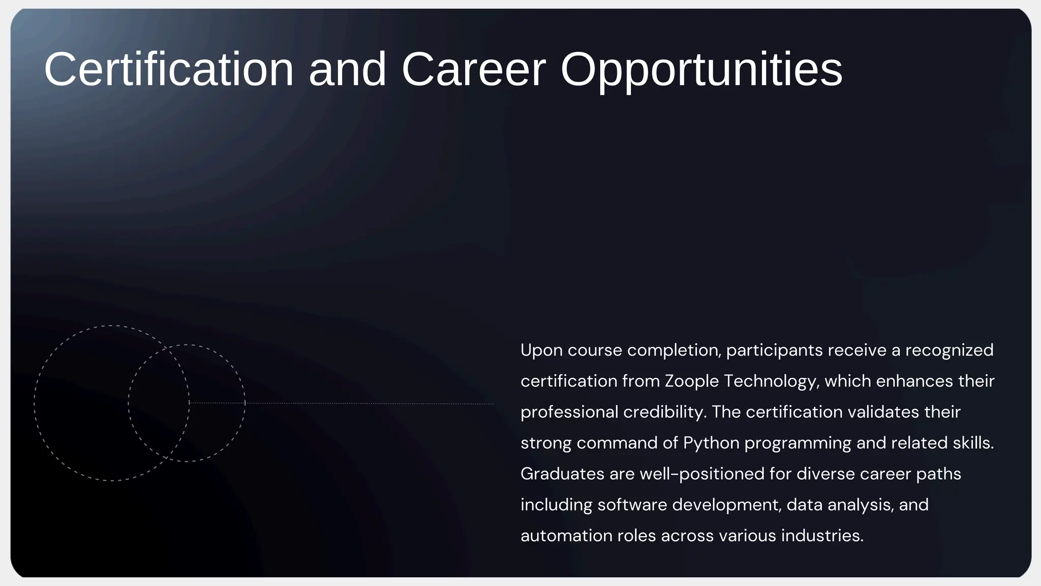 Python Course in zoople technology best option | PDF