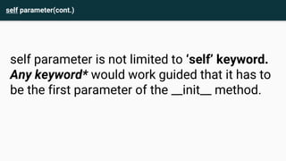 Ground Gurus - Python Code Camp - Day 3 - Classes | PPTX | Programming Languages | Computing