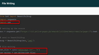 Day 4 - Advance Python - Ground Gurus | PDF | Web Design and HTML | Internet
