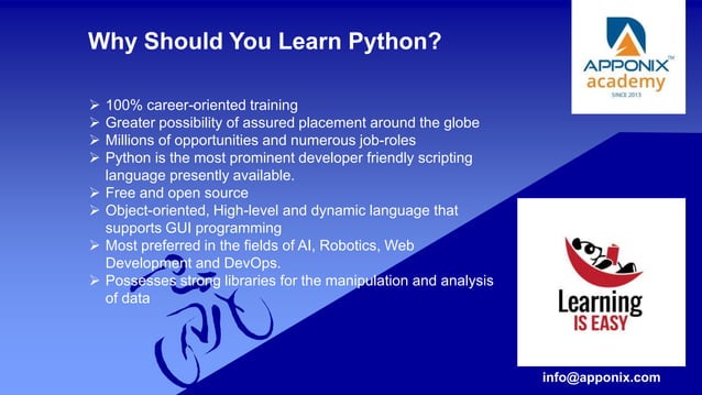 Python course delhi ppt | PPT