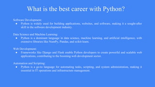 Python Course In Ahmedabad | PPTX