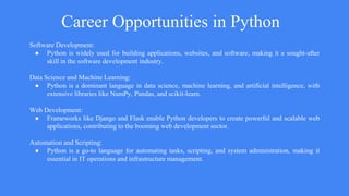 Python Course In Bangalore | PPT