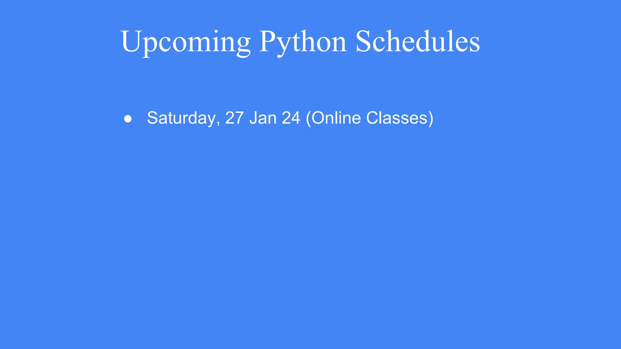 Python Course In Chennai | PPT
