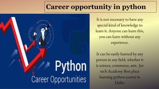 Python course in delhi | PPT