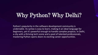 Python Course in Delhi for Aspiring Programmers.pptx