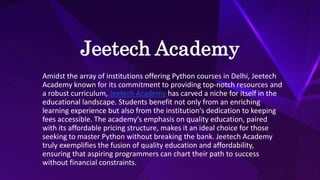 Python Course in Delhi for Aspiring Programmers.pptx