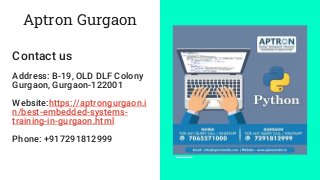 Python Training in Gurgaon | PPT