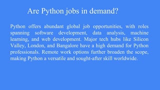 Python Course In Kolkata | PPT