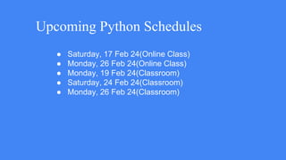 Python Course In Kolkata | PPT