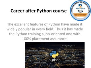 Python course in mysore ppt | PPT