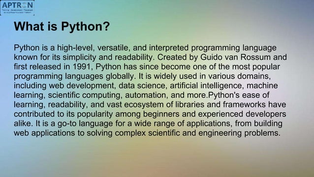 Python Course in Noida. pptx | PPT