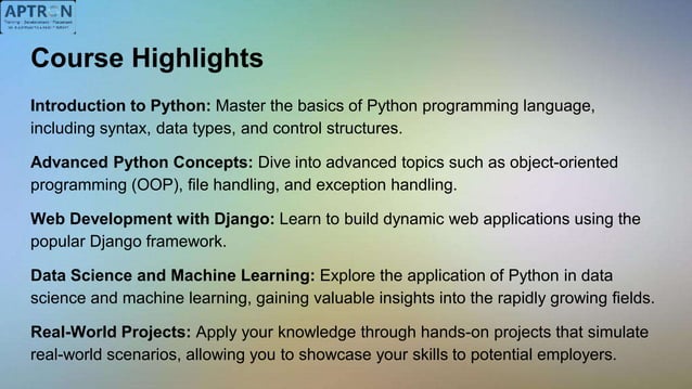 Python Course in Noida. pptx | PPT