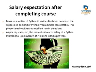Python course in pune | PPT