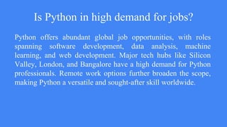 Python Course In Pune | PPTX