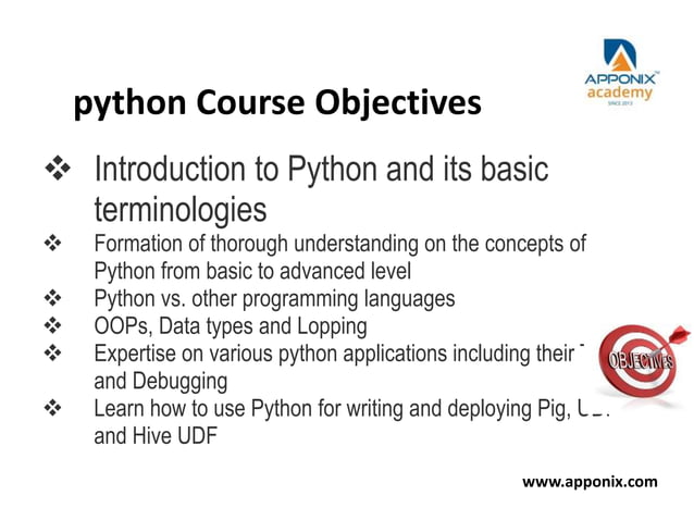 Python course pune | PPT