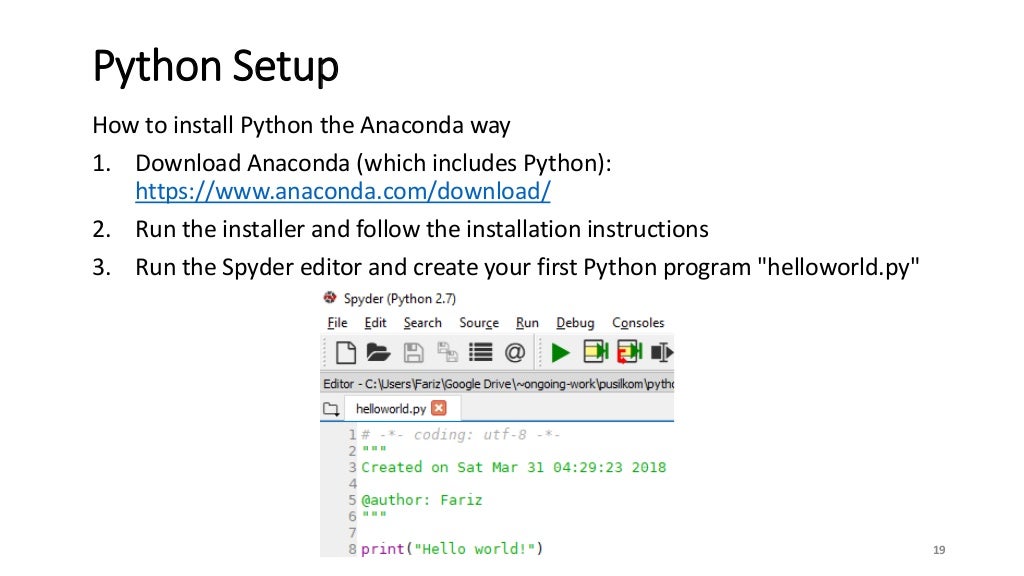 Python in 30 minutes!
