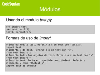 Python básico | ODP