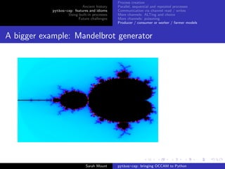 python-csp: bringing OCCAM to Python | PDF