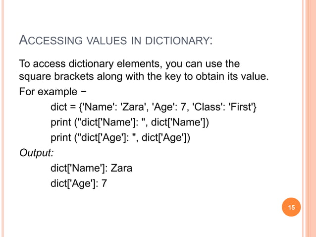 Python data structures | PPTX
