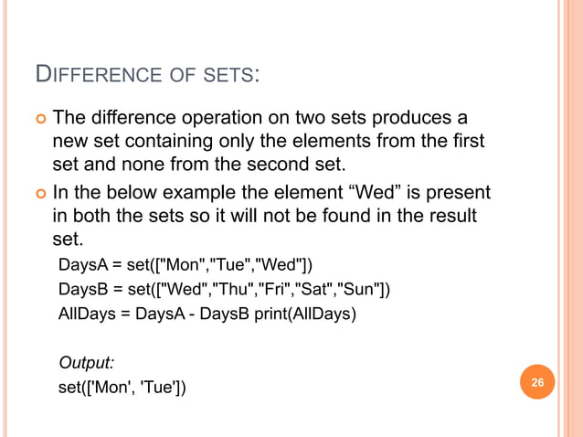 Python data structures | PPTX