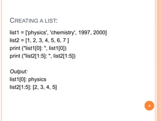 Python data structures | PPTX