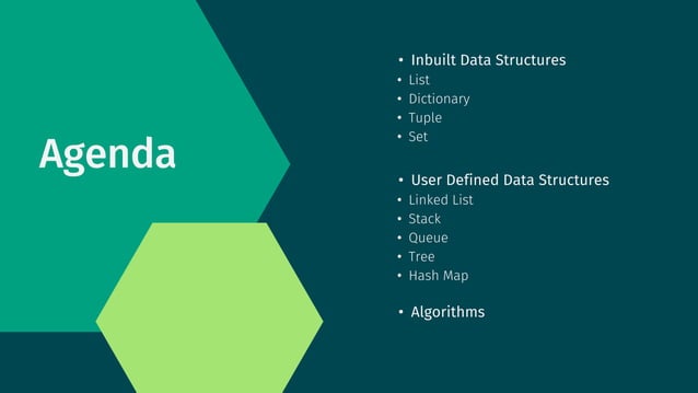 Python Data Structures And Algorithmspptx Programming Languages