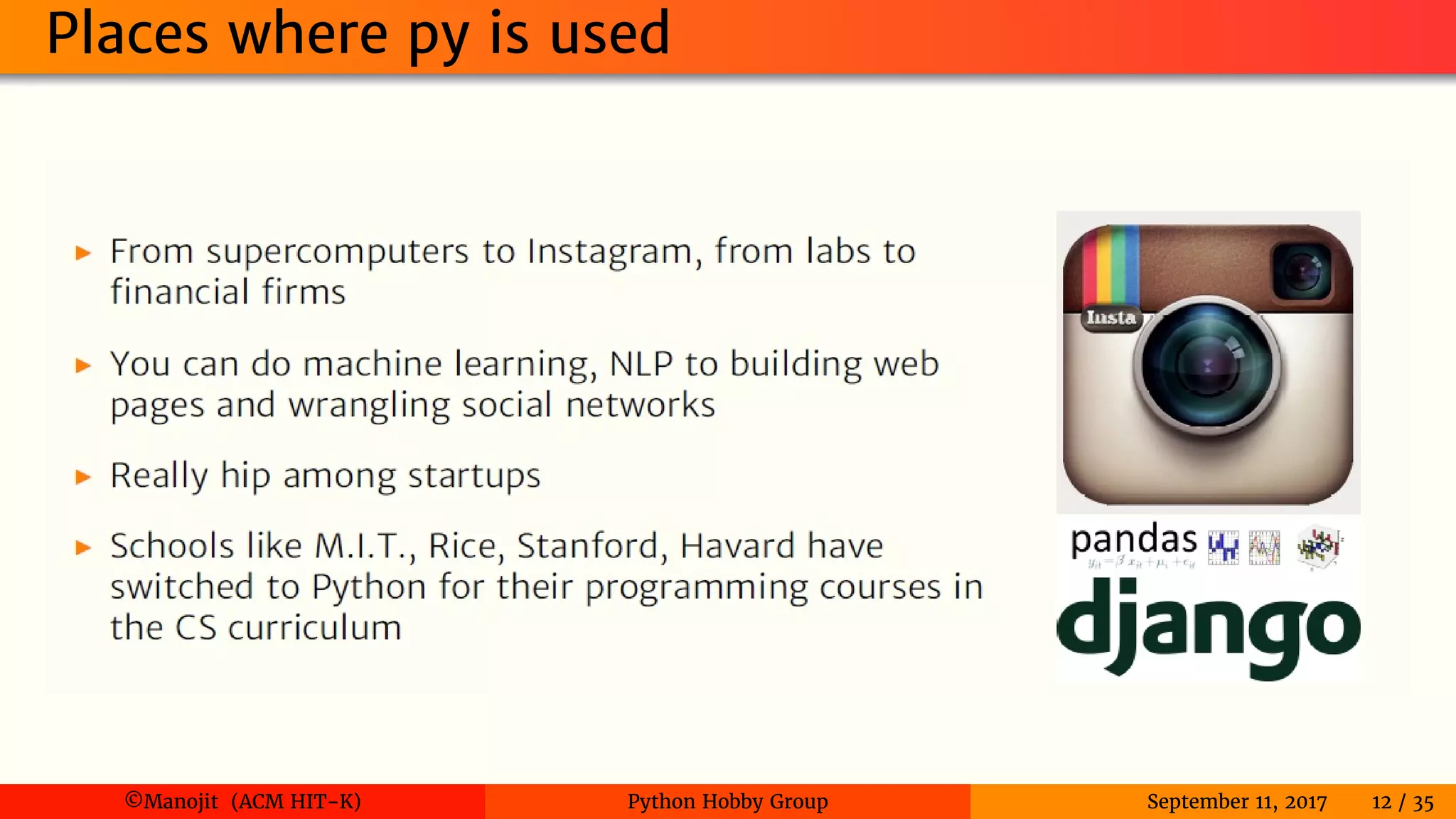 Python Programming Tutorial 1 | PPT | Free Download