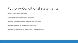 Use the technique of the python and knowledge | PPT