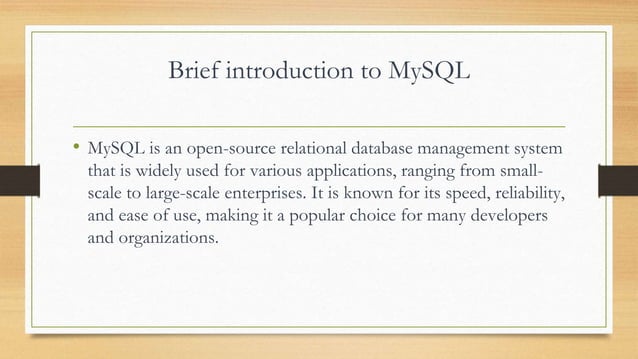 PythonDatabaseAPI -Presentation for Database | PPT