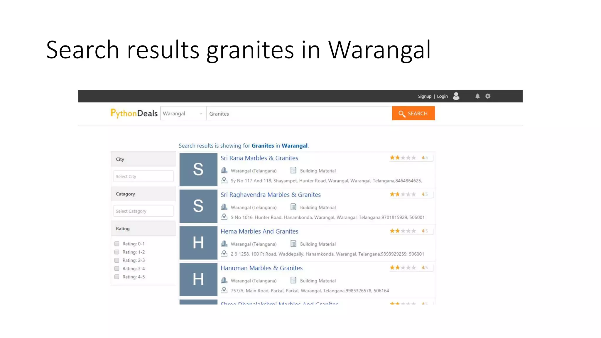 Pythondeals ppt | PPT