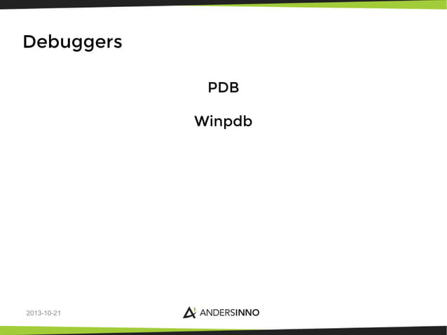 Python debugging techniques | PDF