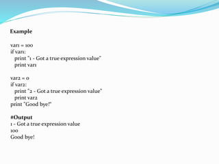 Python decision making part4 | PPTX | Programming Languages | Computing