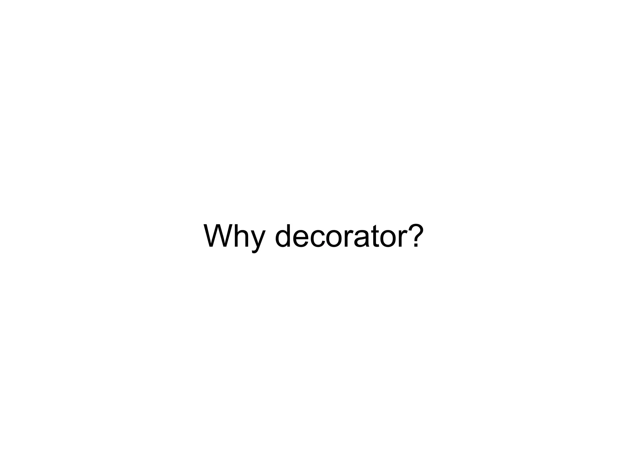 Python Decorators 中文 Ppt