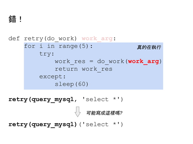 Python Decorators 中文 Ppt