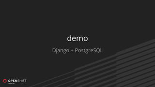 Python deployments on OpenShift 3 | PPT