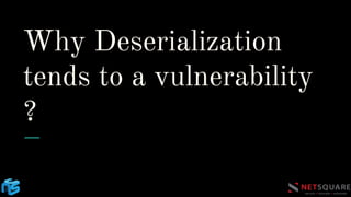 Python Deserialization Attacks | PPT | Free Download