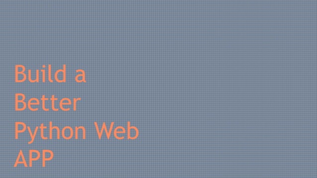 Python Code Camp for Professionals 4/4 | PPT