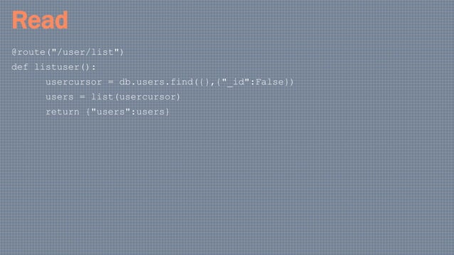 Python Code Camp for Professionals 4/4 | PPT