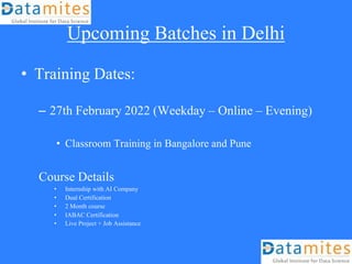 Python Developer Course In Delhi-February | PPT