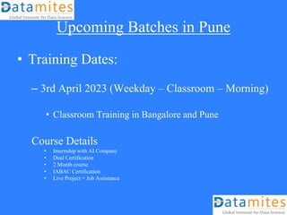 Python Developer Course In Pune-April | PPT