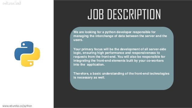 Python Developer Resume | Python Developer Skill Set, Jobs, Roles and…