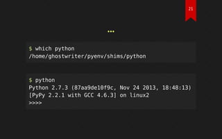 Python Developer's Daily Routine | PPT