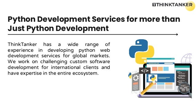 Python Development Company India - Think Tanker | PPT