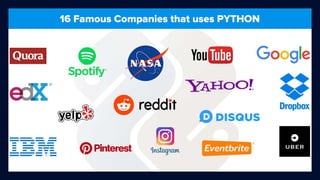 Python development environment developer student clubs | PPT