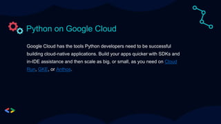 Python development environment developer student clubs | PPT