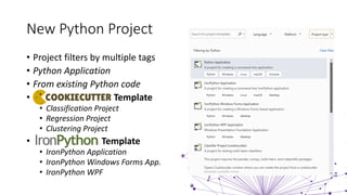 Python Development in VS2019 | PPT