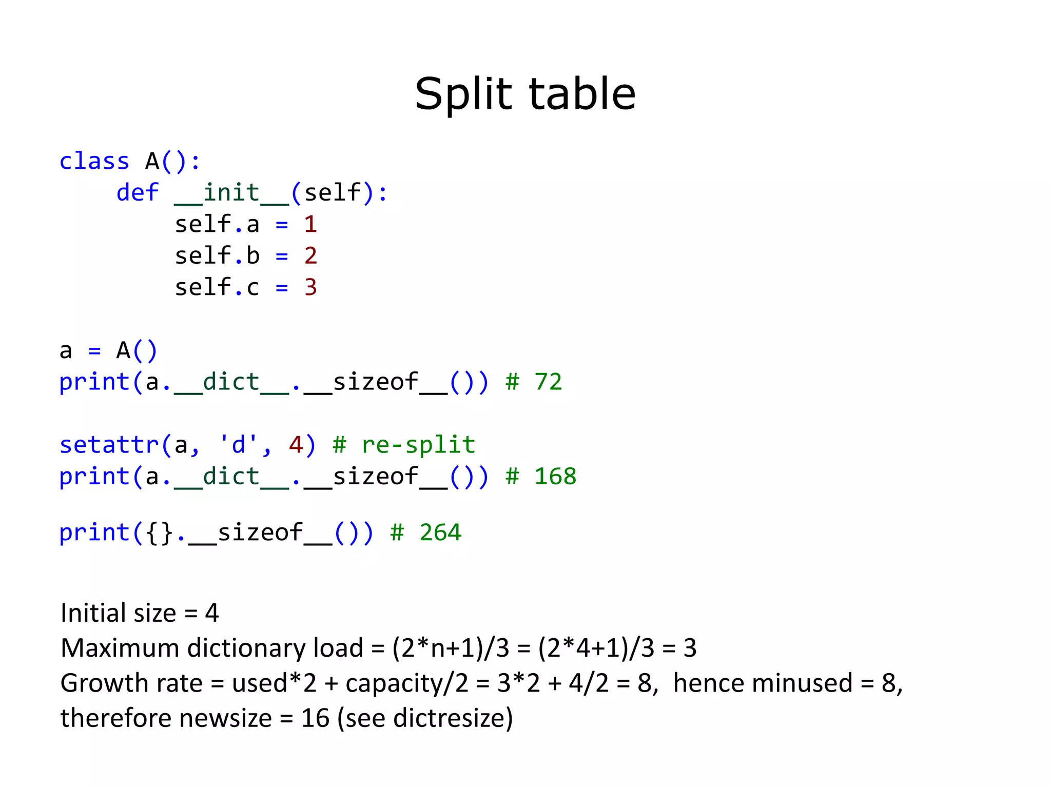 Python dictionary : past, present, future | PPT