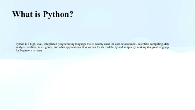 Python & Django | PPT