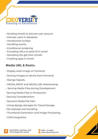 Python Django RoadMap.pdf dfsffsdfsdfsdfideoversity | PDF